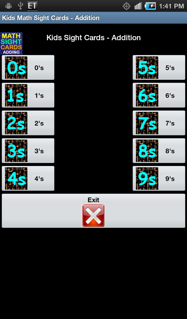 LearningFun - Math Sight Cards - Addtition - App on Amazon Appstore