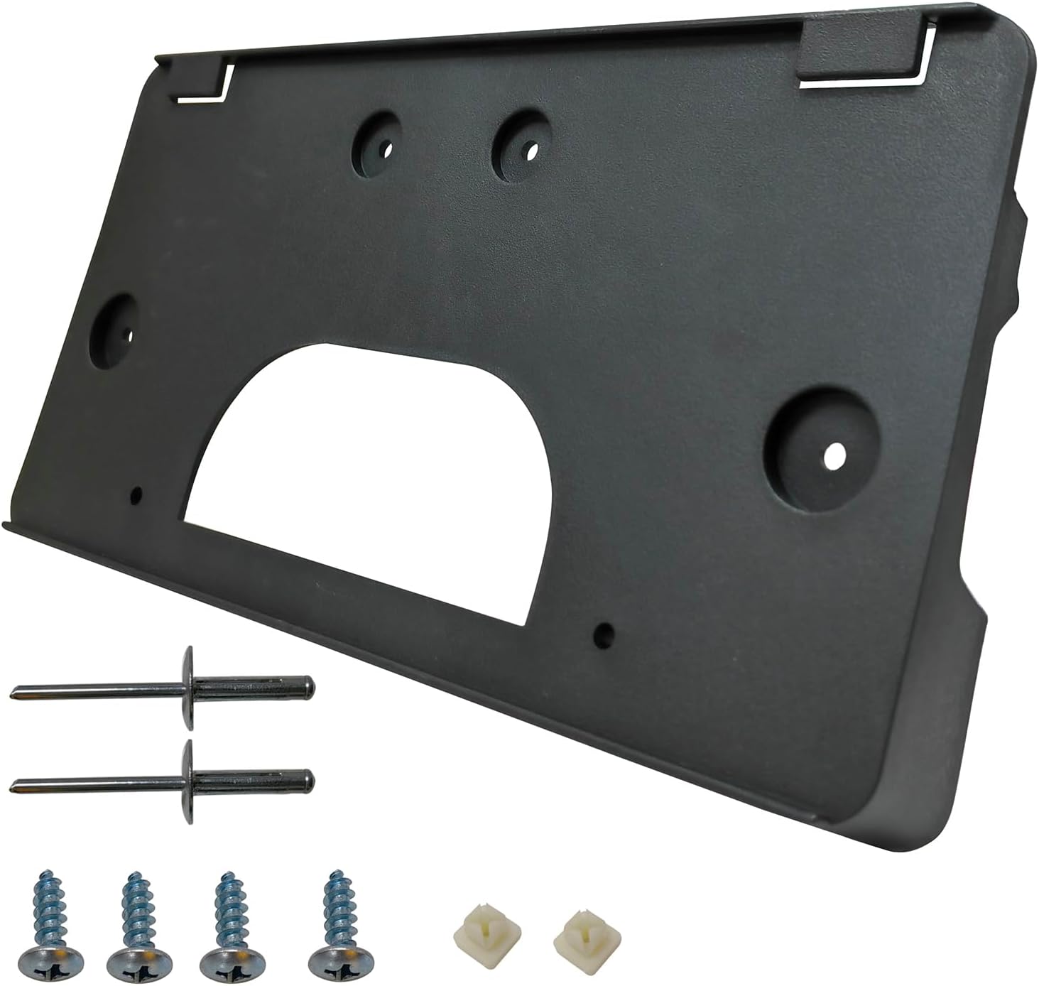 Amazon.com: Front Bumper Cover License Plate Frame Tag Mounting Bracket ...