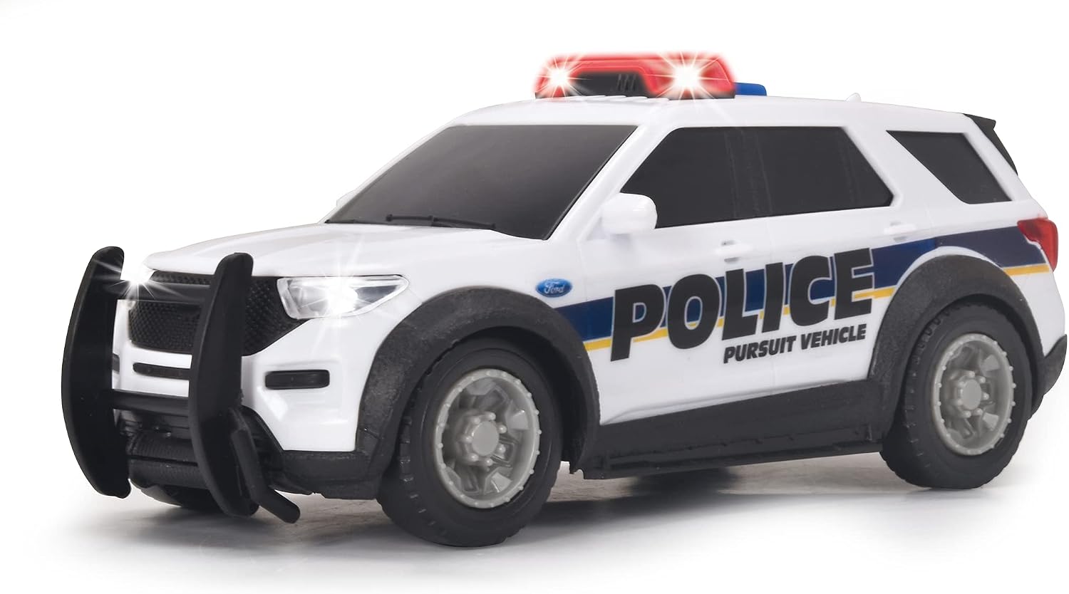 Dickie Toys 203712019 Ford Interceptor Police Car - Police SUV Toy Car ...