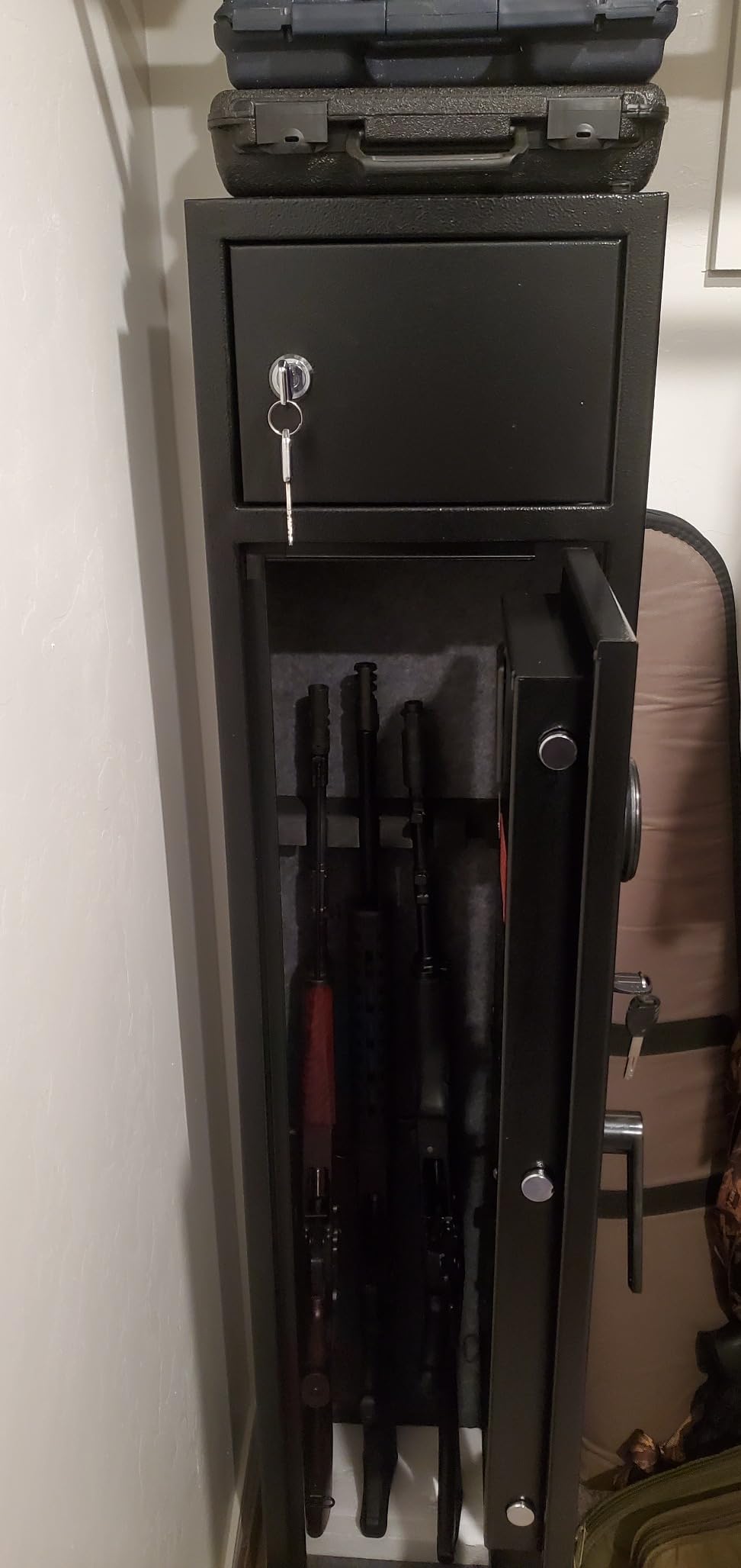 $35/mo - Finance Karini 4-5 Gun Safe,Gun Safes for Rifles and Shotguns ...