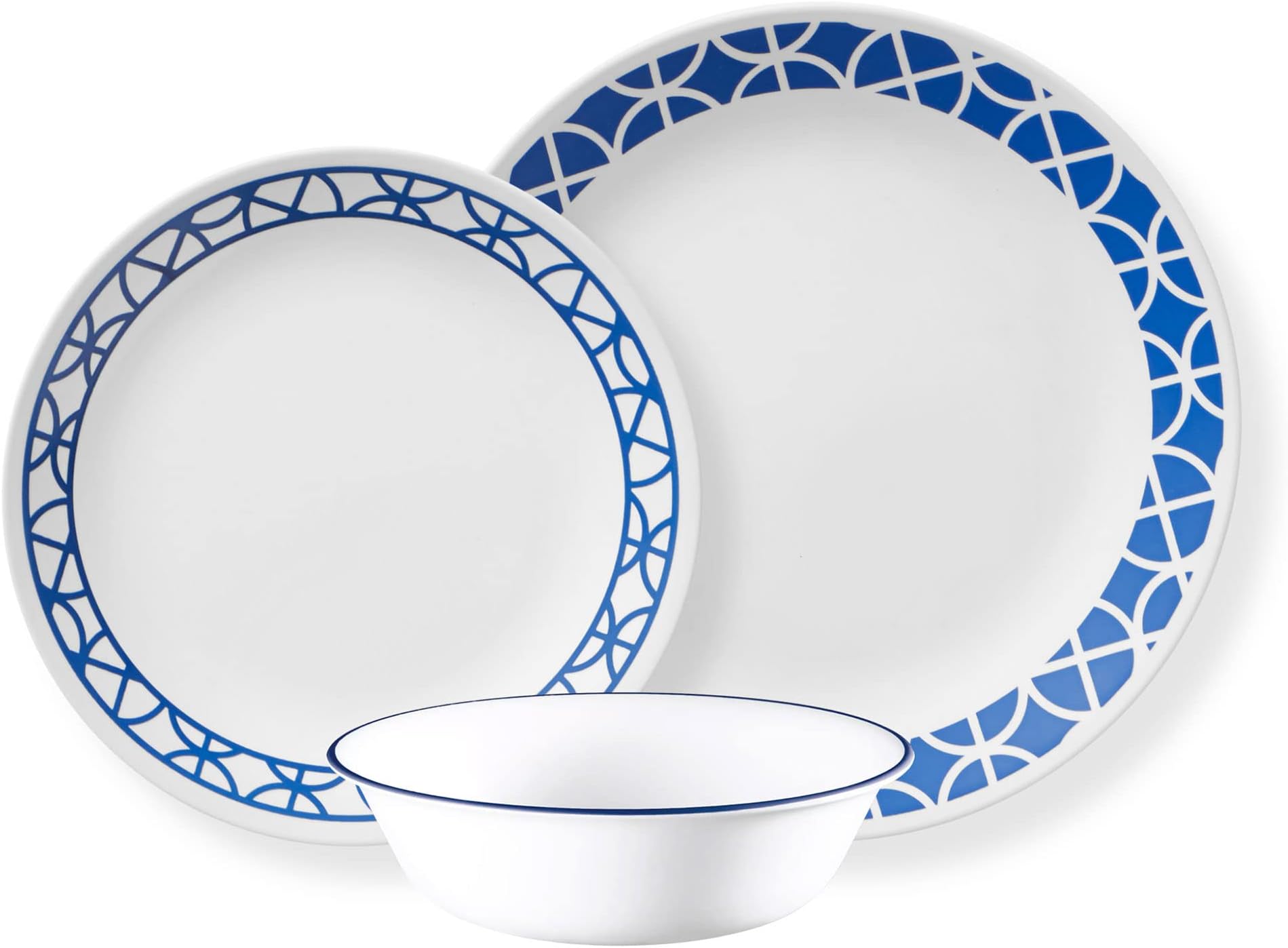 Amazon.com | Corelle® Botanical Stripes 12-piece Dinnerware Set ...
