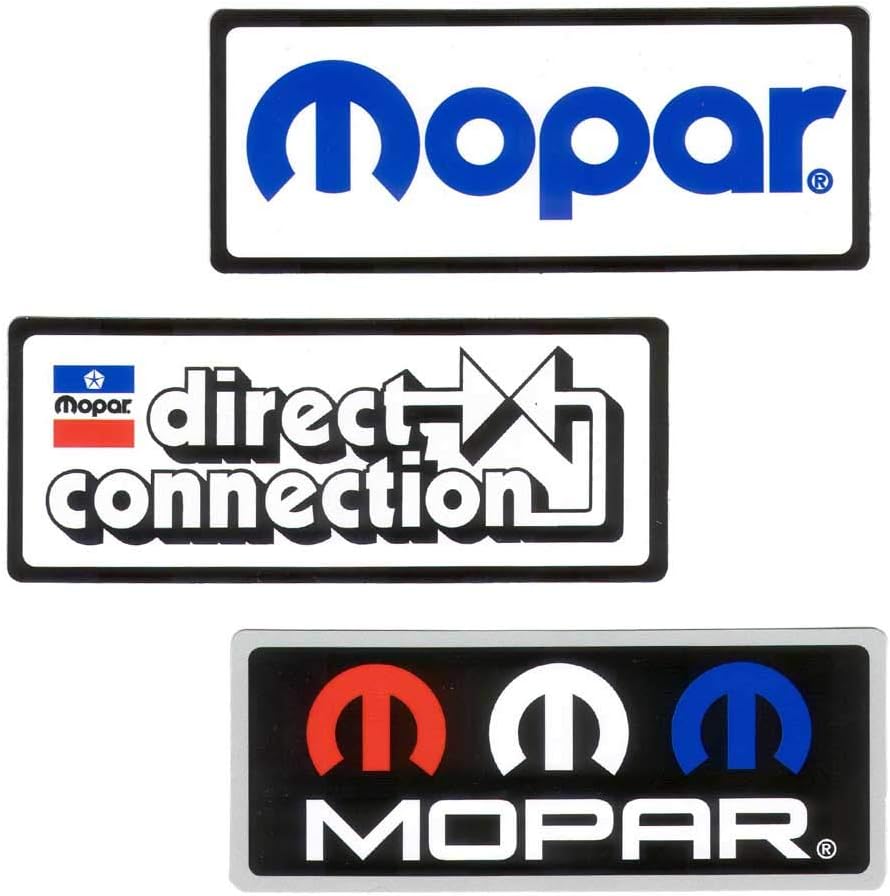 Amazon.com: Mopar 82212434 Decal Window Kit Mopar Logo, affixes to ...