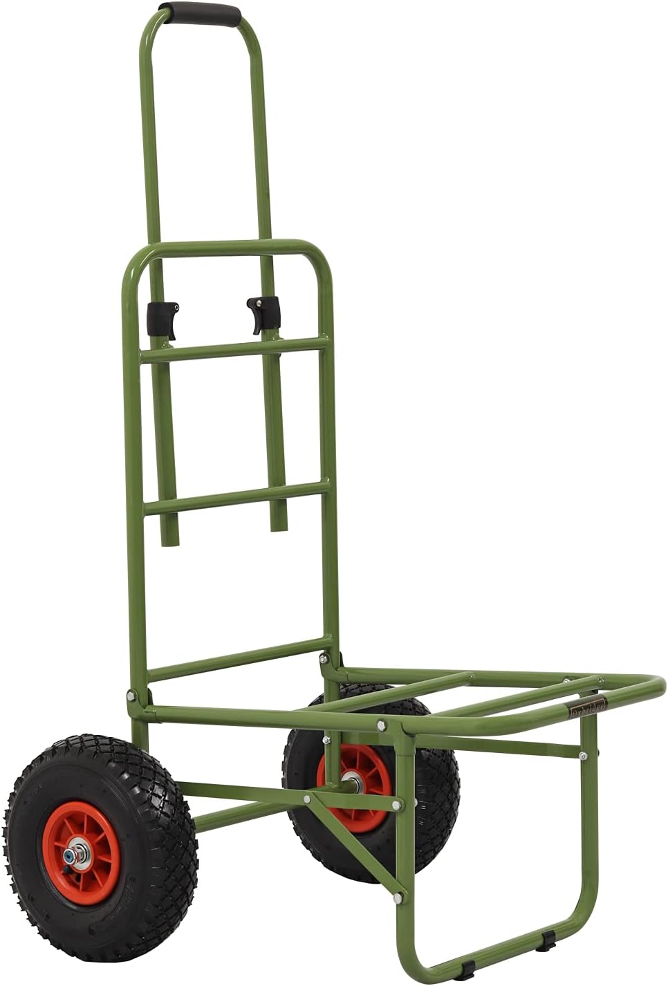 Oxbridge Folding Pike Carp Fishing Trolley Heavy Duty Seat Box Barrow ...