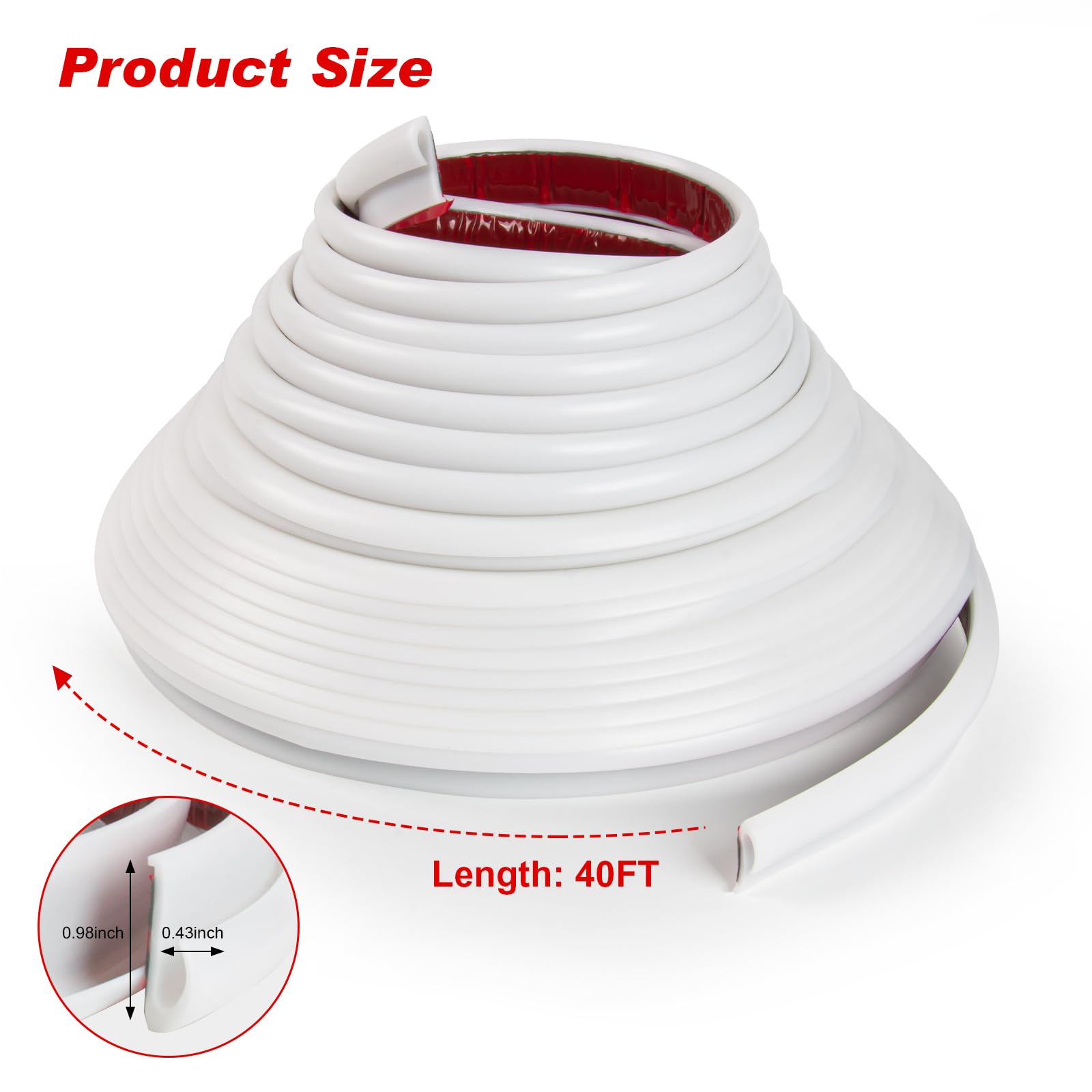 Snapklik.com : Osyyhe RV Rain Gutter,Rv Rain Gutter Trim,RV PVC Plastic ...