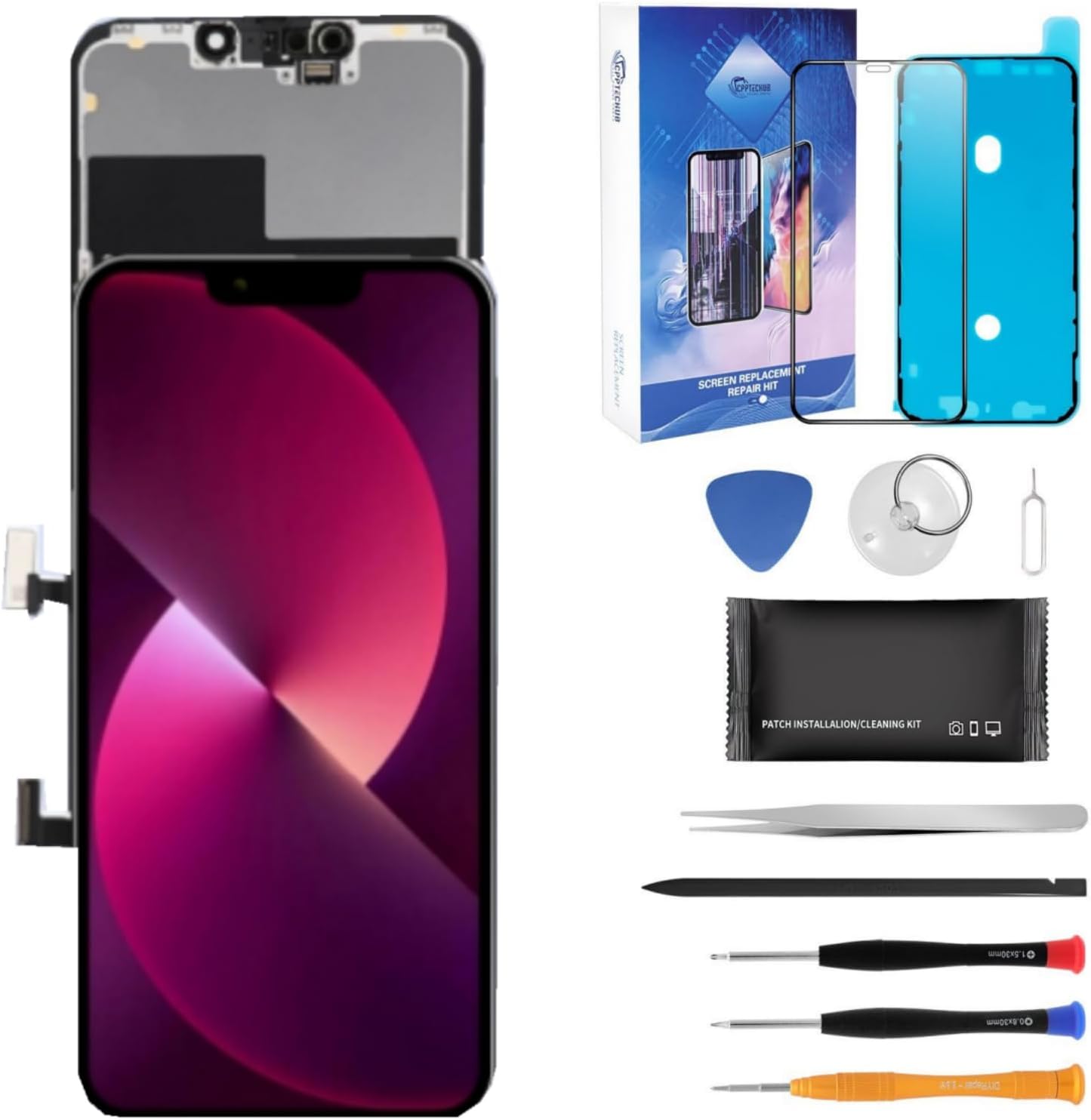 Screen for iPhone 13 (A2633, A2482, A2631, A2634) Screen Replacement 6. ...