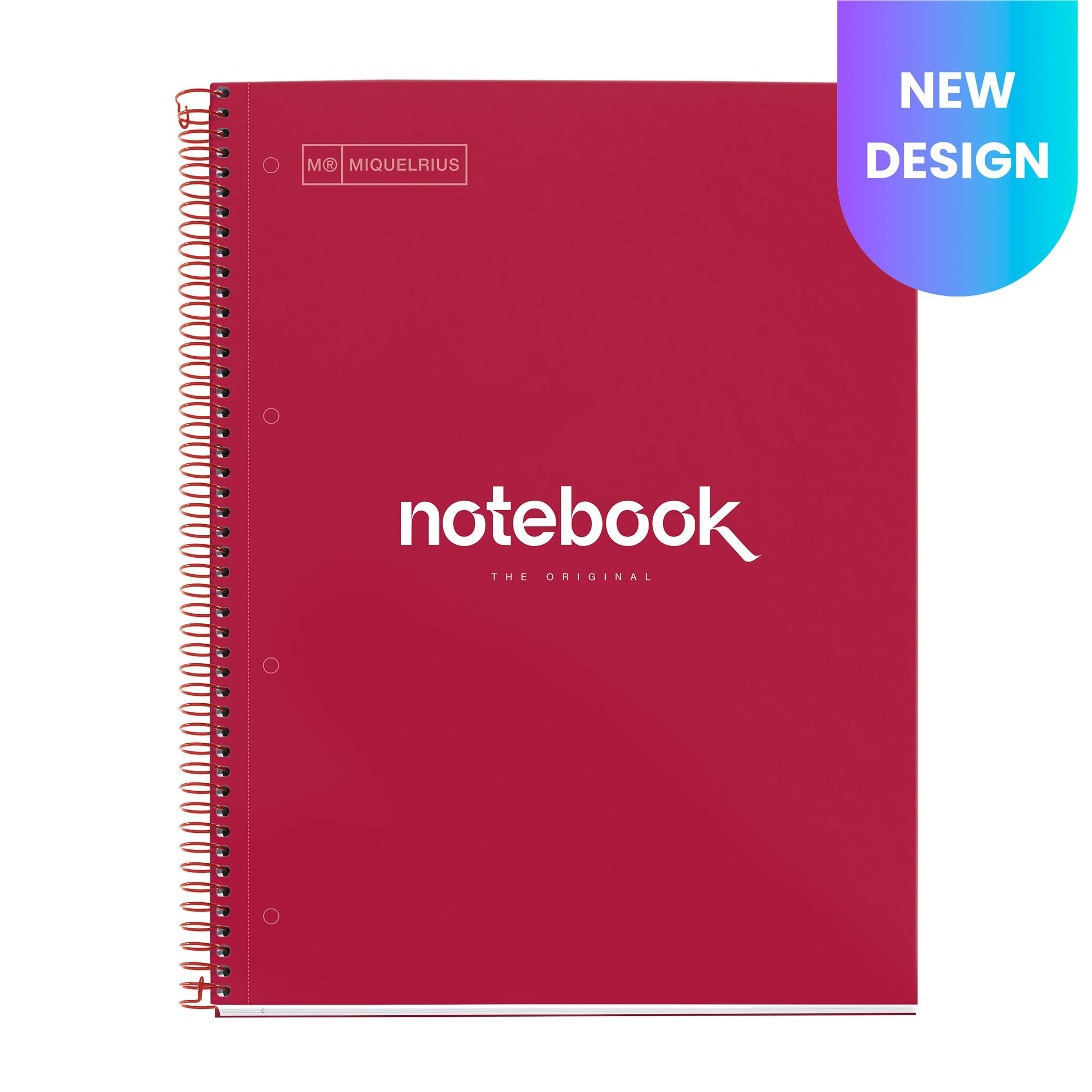 Heavyweight Paper Notebook Miquel Rius 4-Subject A5 Notebook - 120 ...