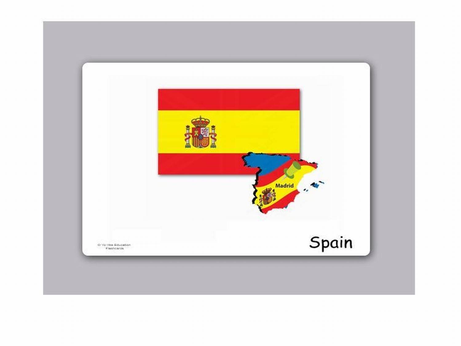 Buy Yo-Yee Flashcards - Country and Flags Flash Cards with Matching ...