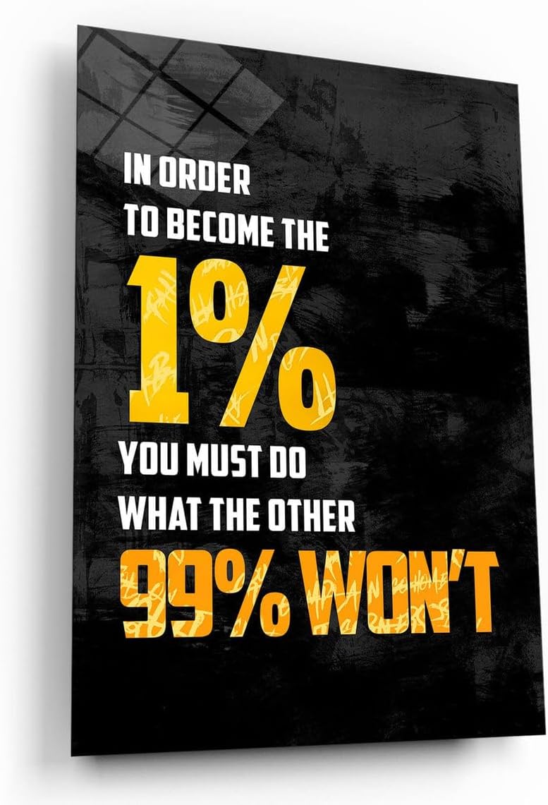 Amazon.com: In Order To Become The 1 Percent You Must Do What The Other ...