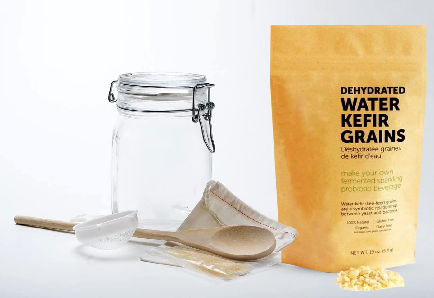 Amazon.com: Coconut Cream Yogurt Starter Kit by Water Kefir World ...
