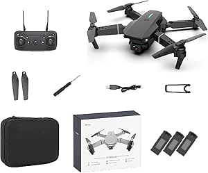 Amazon.com: UAV, Remote Control Aircraft, 4K Dual Cameras, 2160p Ultra ...