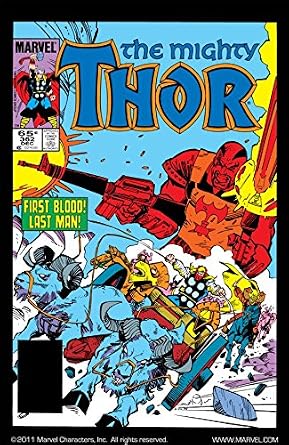 Amazon.com: Thor (1966-1996) #362 eBook : Simonson, Walt, Simonson ...