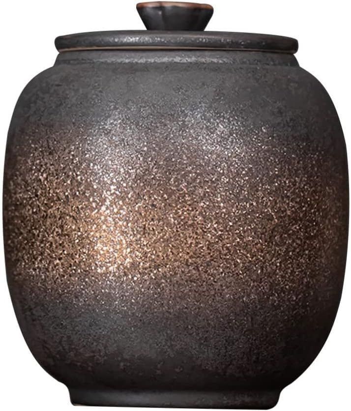 Amazon.com: Angoily Loose Leaf Tea Storage Ceramic Tea Canister Loose ...