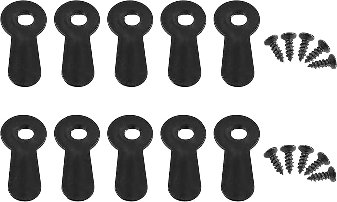 Suiwotin 100PCS Picture Turn Button Fasteners Photo Frame Hardware ...