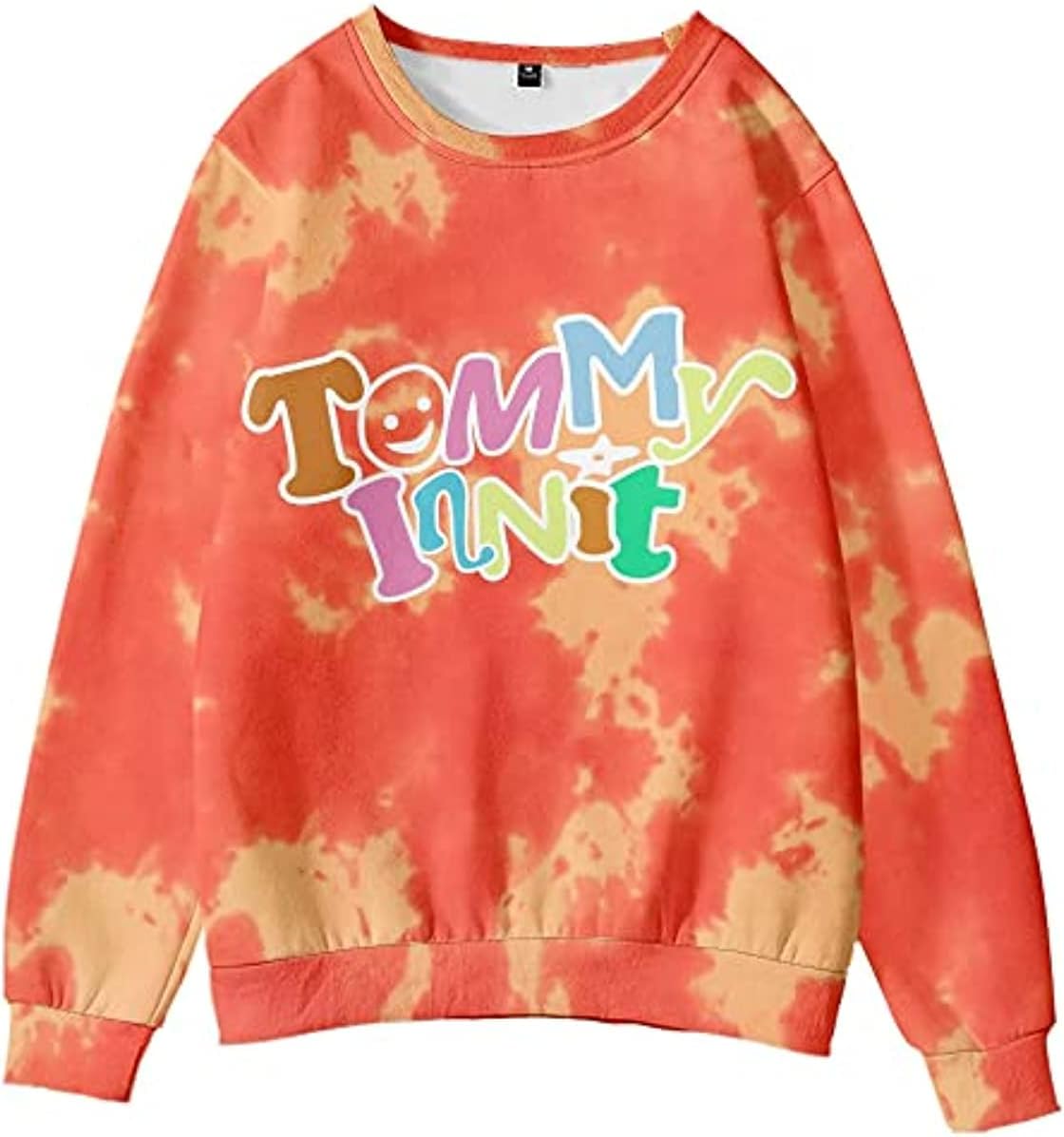 Amazon.com: TommyInnit Merch Red Edition Crewneck Sweatshirt Cosplay ...