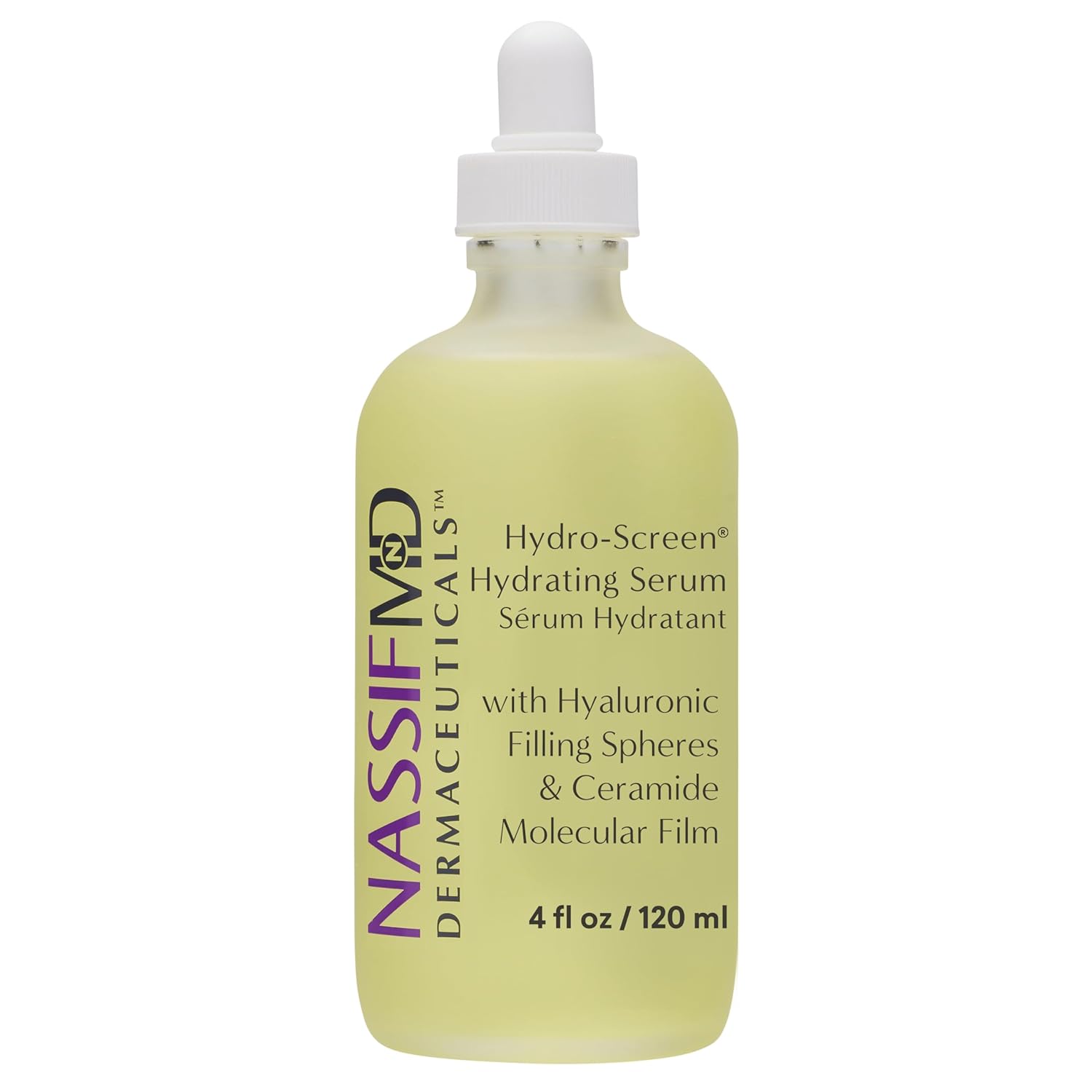 Amazon.com: NassifMD Hydro-Screen Bakuchiol Serum, Hyaluronic Acid ...