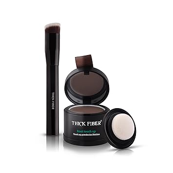 Amazon.com: Thick Fiber Root Touch Up Powder, Medium Brown - Water ...