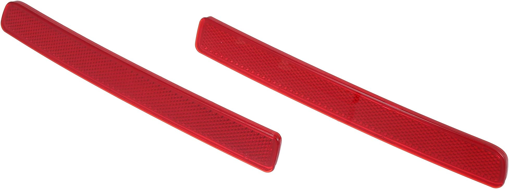 Amazon.com: 1 Pair Rear Left Driver and Right Passenger Side Door Red ...