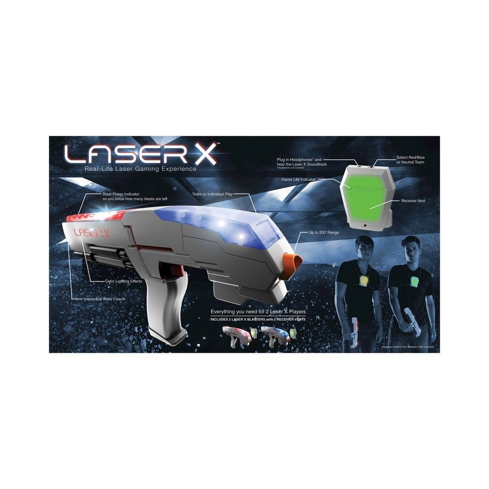 Amazon.com: Laser X 88016 Two Player Laser Gaming Set, 72 months to 180 ...