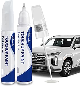 Amazon.com: Hyper White(WC9) Touch Up Paint for Hyundai-Exact Match ...