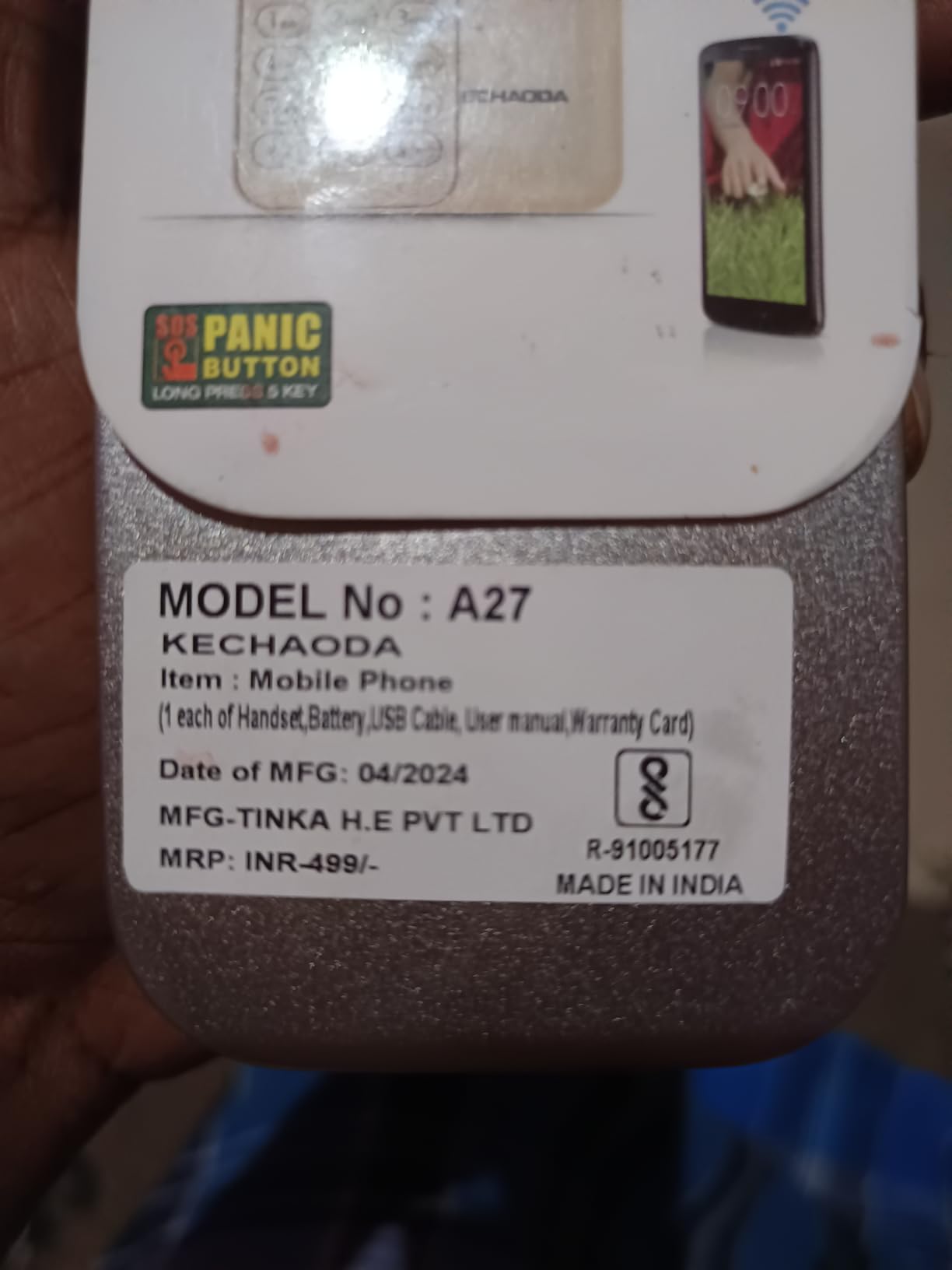 KECHAODA A27 Keypad Dual Sim Mini Mobile Phone with External Memory ...