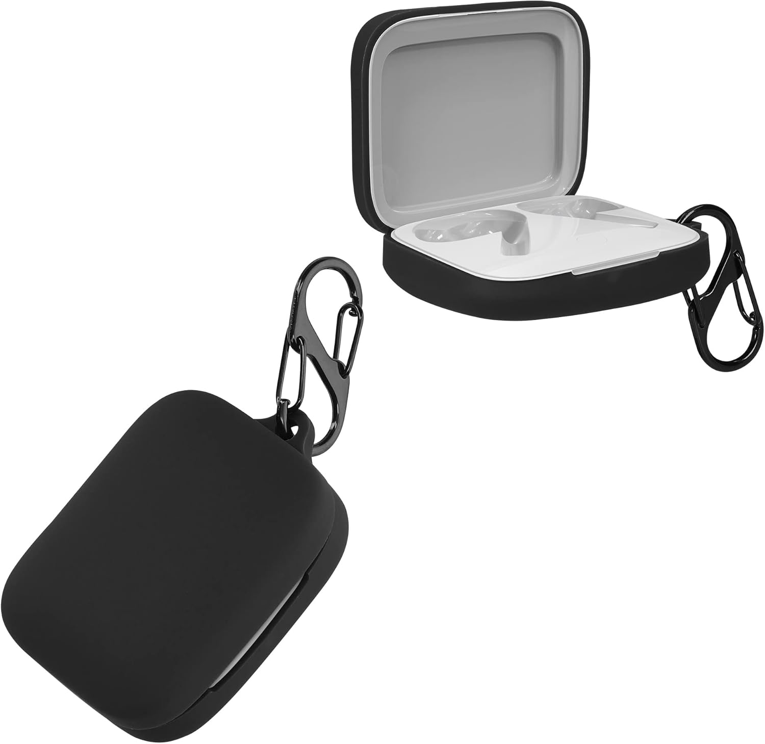 kwmobile Custodia Silicone Cuffie Compatibile con OnePlus Buds Pro 2 ...