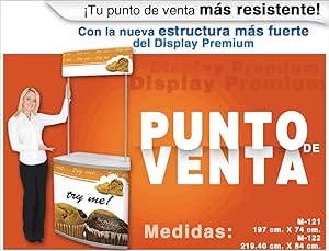 MODULOS DEMOSTAND counter armable stand portatil BLANCO : Amazon.com.mx ...