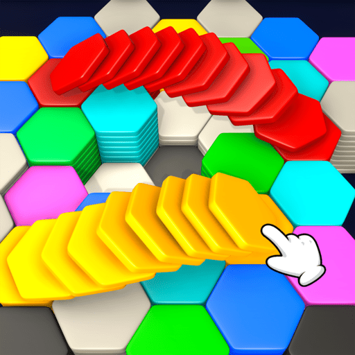 Hexa color Sort Game 2024 New merge Hexa master 3d for Donut hexa ...