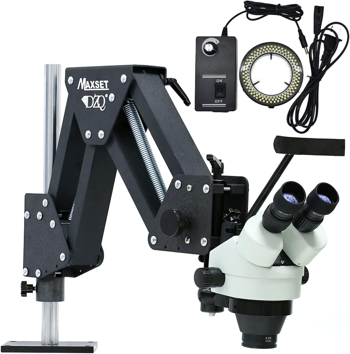 DZQ Micro Inlaid Mirror 7X-45X Multi-Directional Microscope Set Working ...