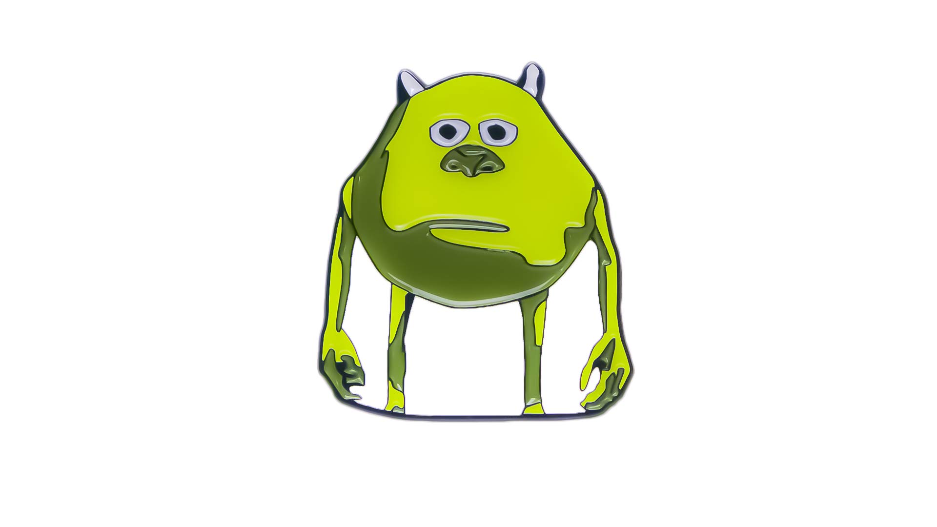 Buy Mike Wazowski Enamel Pin | Mike Wazowski Meme Pin Brooch Joke pin ...