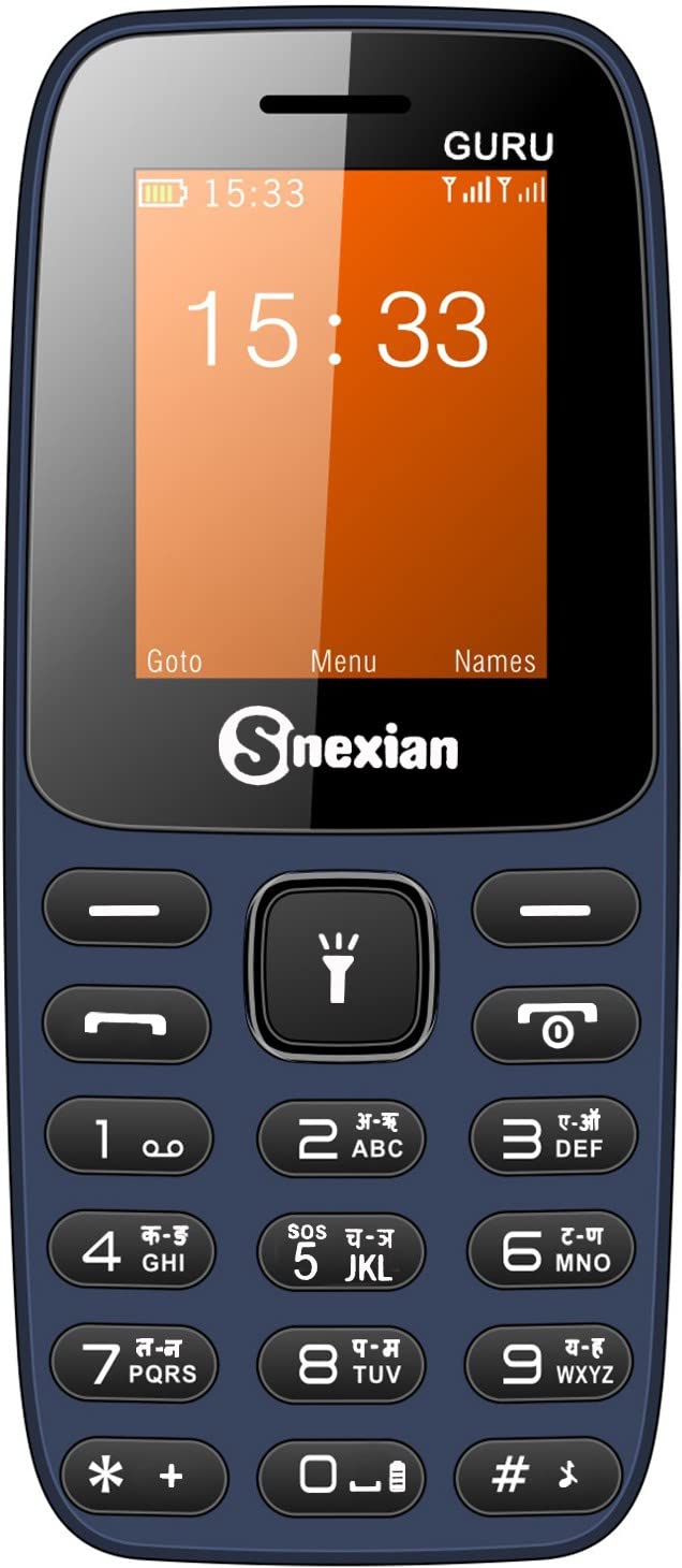 Snexian All-New Guru 2171 Dual Sim |Keypad Mobile| with 1.8" Display ...