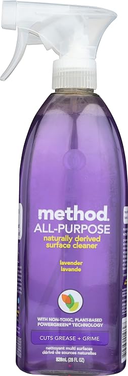 Amazon.com: Method Lavender All-Purpose Surface Cleaner, 28 FZ : Health ...