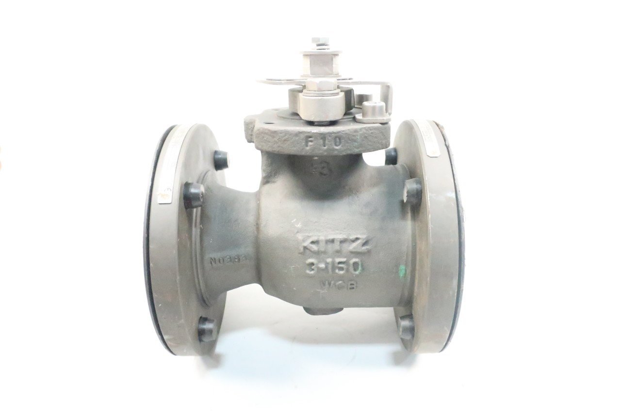 KITZ 150SCTAZM-FS 150 Steel FLANGED 3IN Ball Valve D628176: Amazon.com ...