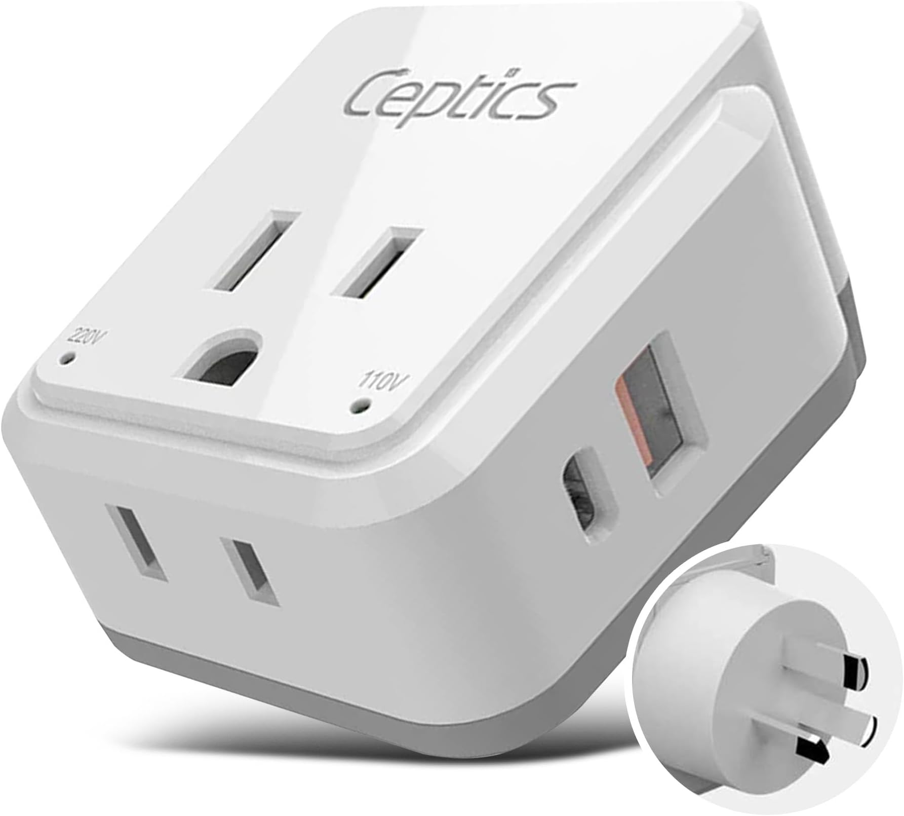 Ceptics Australia, China, New Zealand Travel Plug Adapter Set (Type I ...
