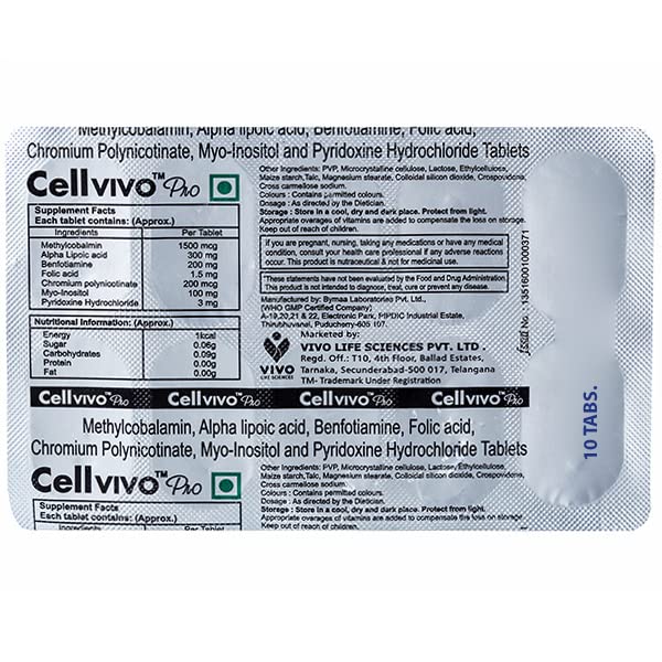 CellVivo Pro Tablet 10's : Amazon.in: Health & Personal Care