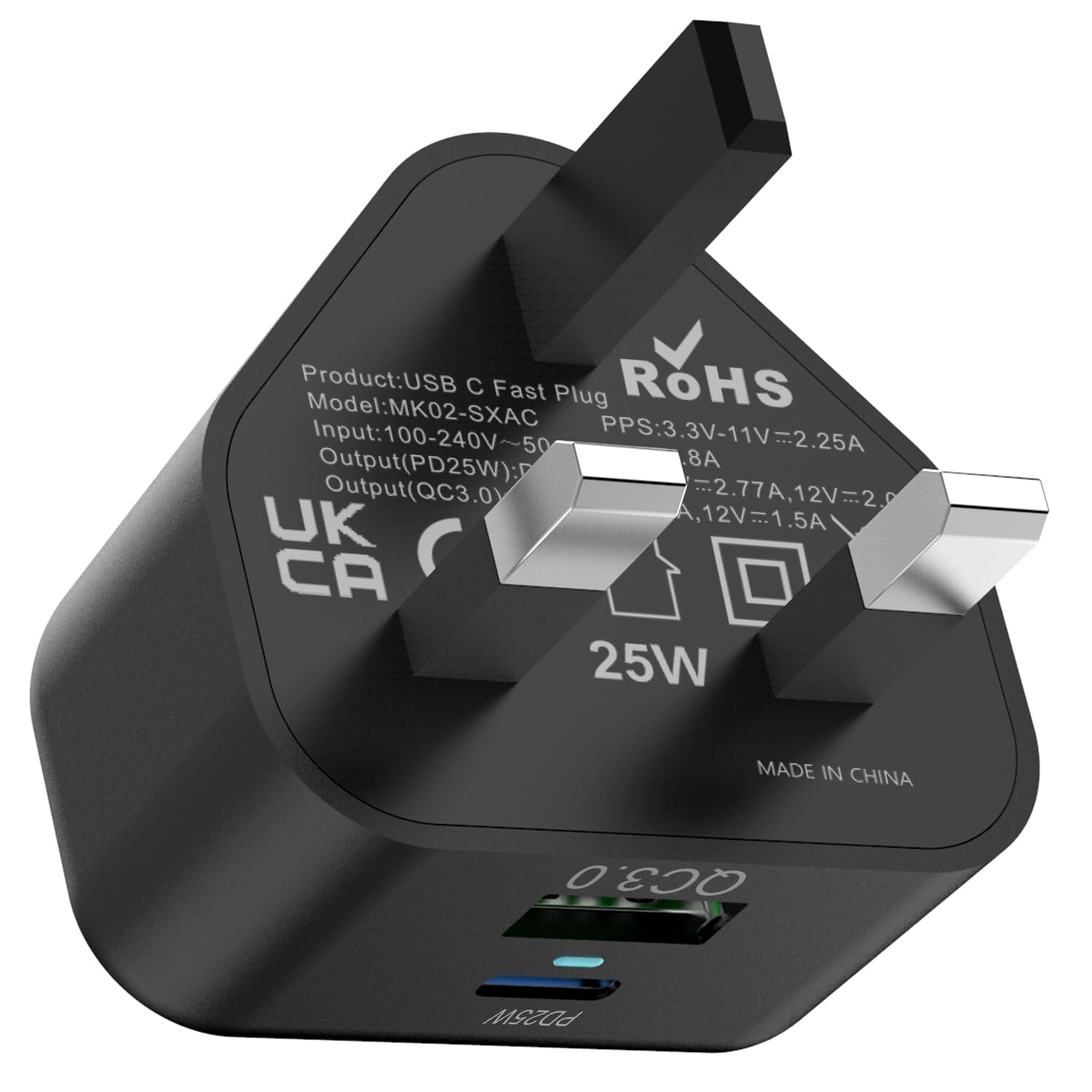 Samsung Charger Plug 25W PPS Super Fast Charging for Galaxy S24/S24 ...