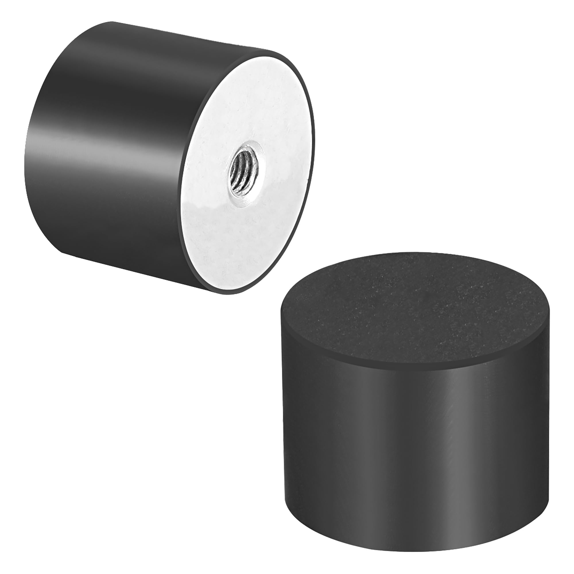 2PCS M8x12 Female Thread Rubber Mounts Vibration Isolator Replaces Anti ...