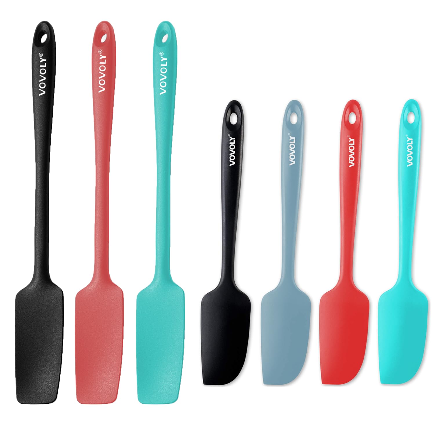 Amazon.com: Long Handle Jar Spatula/Spoonula and Short Jar & Can ...