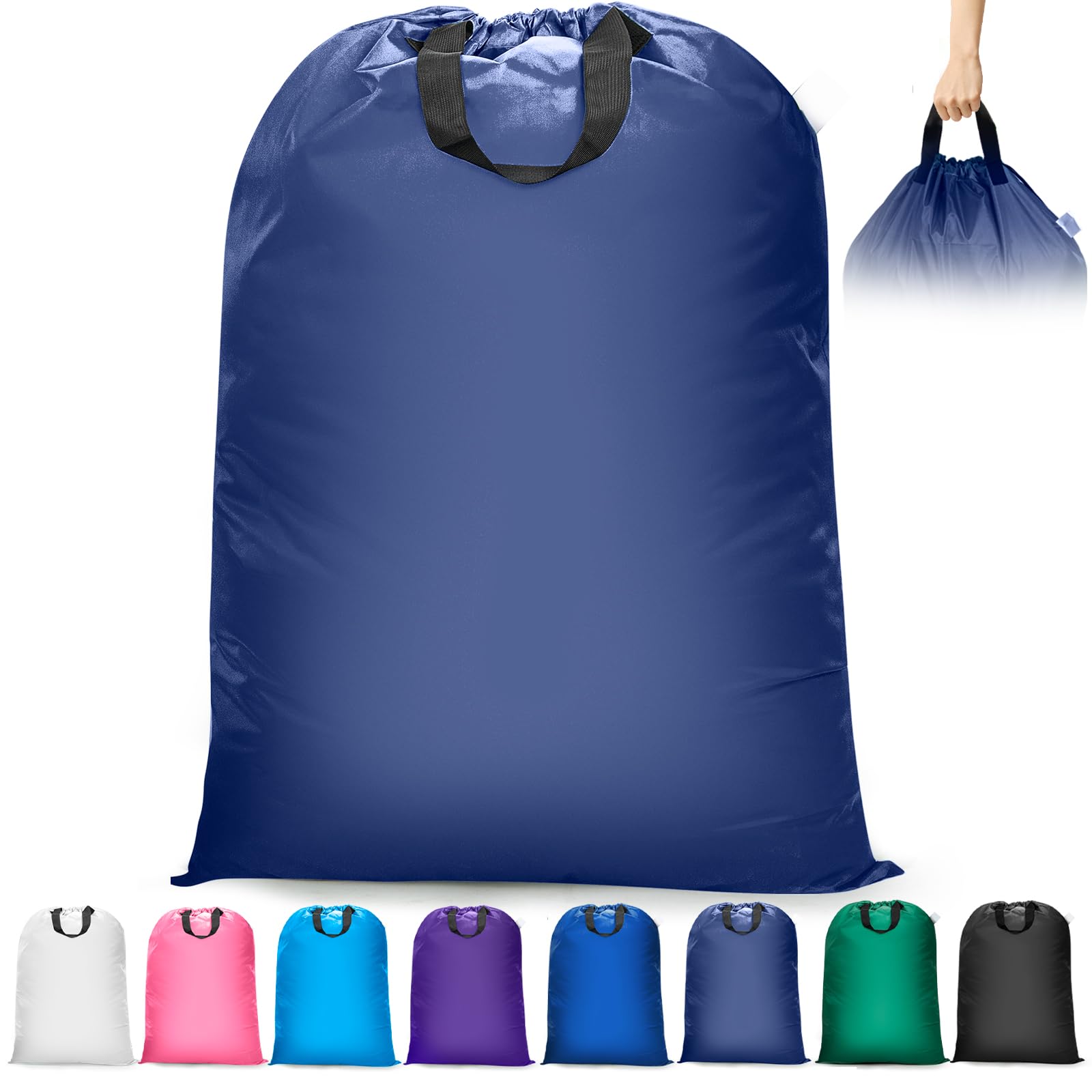 Amazon.com: Isink Laundry Bag, 28" x 40" Extra Large Heavy Duty Laundry ...