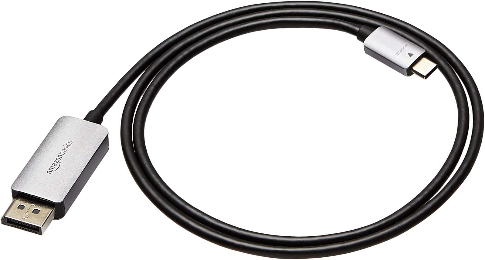 Amazon Basics - Cable Mini DisplayPort 4K a DisplayPort - 6 pies, color ...