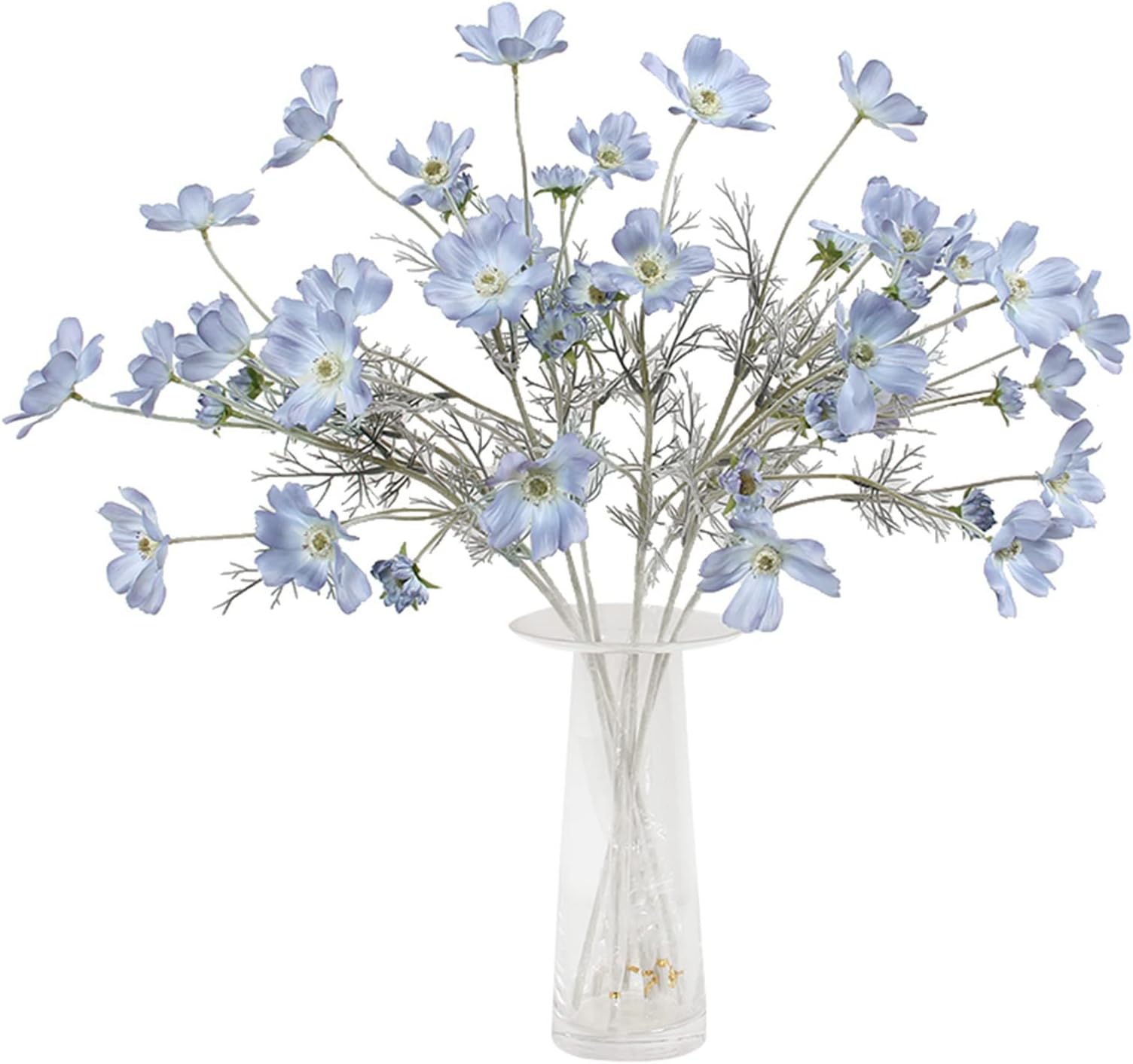 Amazon.com: 3Pcs Artificial Bluebell Silk Flower Outdoors Fake Plants ...