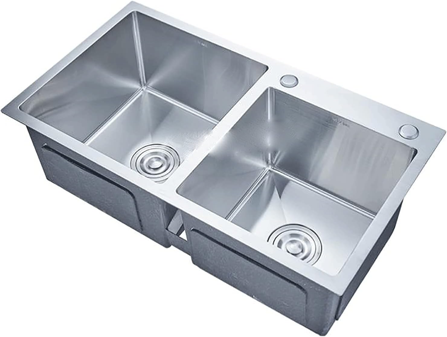 WIQUYBML Large Capacity Stainless Steel Kitchen Sink 3 mm Thickened ...
