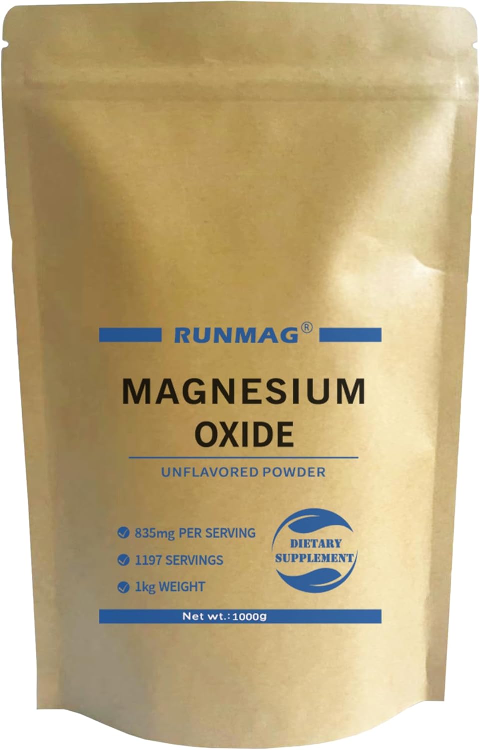 Magnesium Oxide powder 1kg : Amazon.ca: Health & Personal Care
