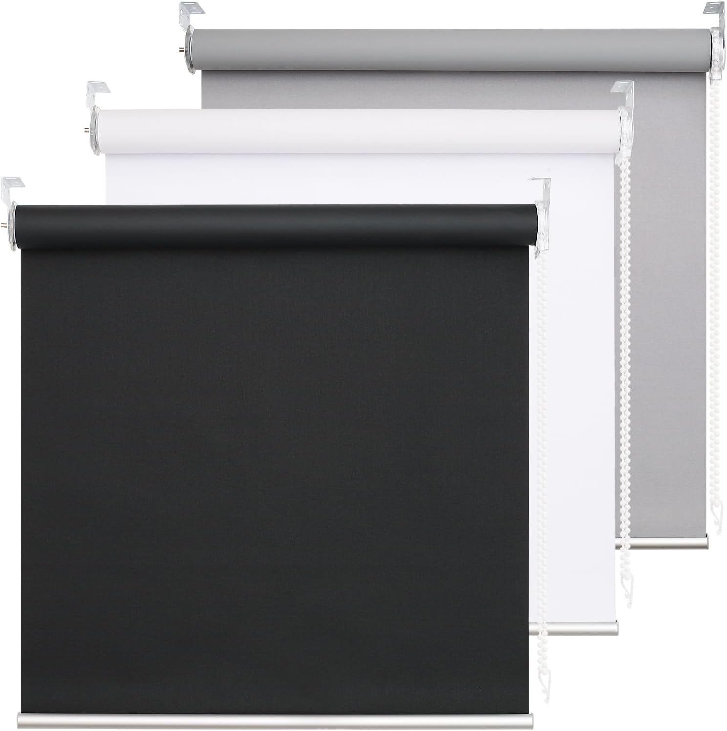 ZEEKRPRO 100% Blackout Roller Blind, UV Blocking Thermal Insulated ...