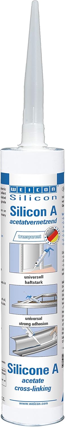 Weicon Sillicone A Transparent 310ml: Buy Online at Best Price in UAE ...