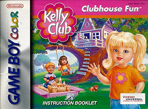 Amazon.com: Kelly Club GBC Instruction Booklet (Nintendo Gameboy Color ...