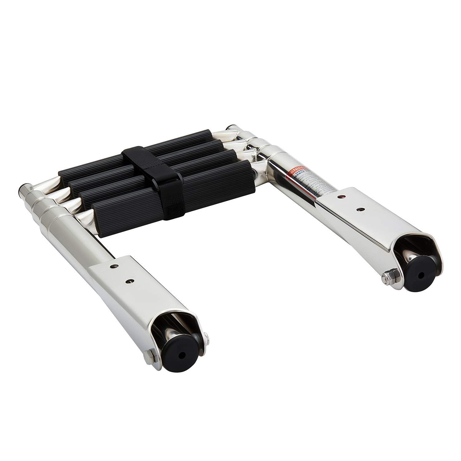 Snapklik.com : 4 Step Boat Ladder Stainless Steel Telescoping Boat ...