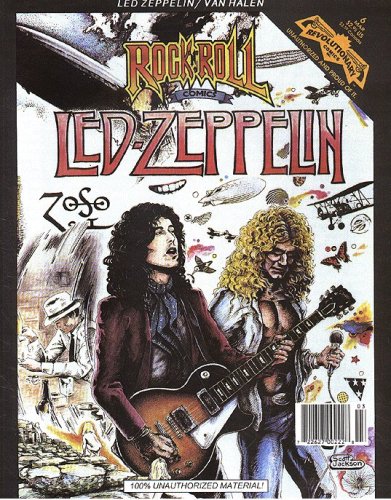 Rock N' Roll Comics Magazine #6 : Led Zeppelin & Van Halen ...