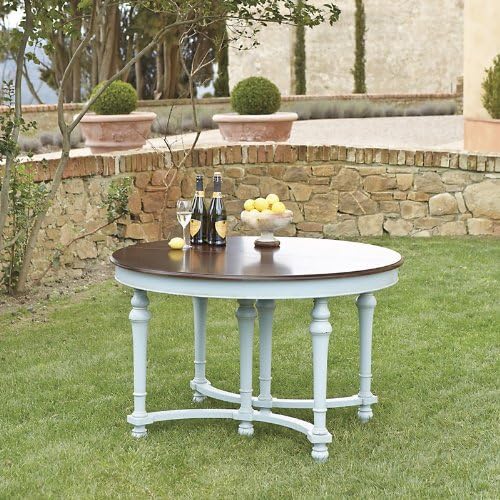 Amazon.com - Casa Florentina Farnese Dining Table with Walnut Top ...