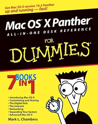 Amazon.com: Mac OS X Panther All-in-One Desk Reference for Dummies (For ...
