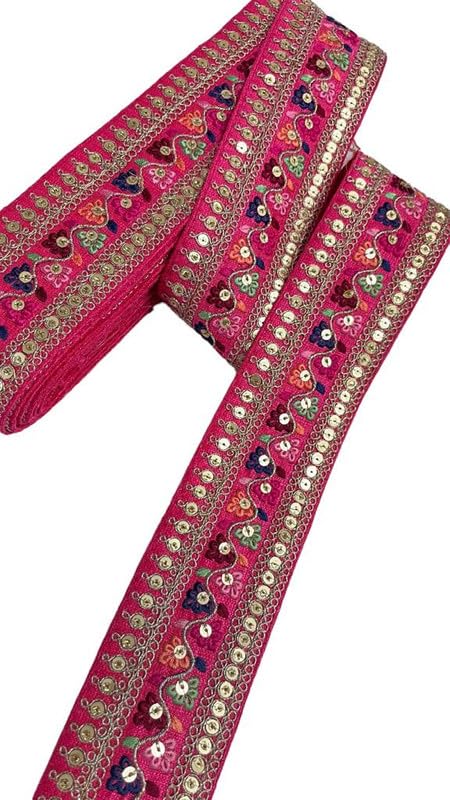 Saree Laces and Borders Fancy Lace Multicoloured Trims Indian Laces and ...